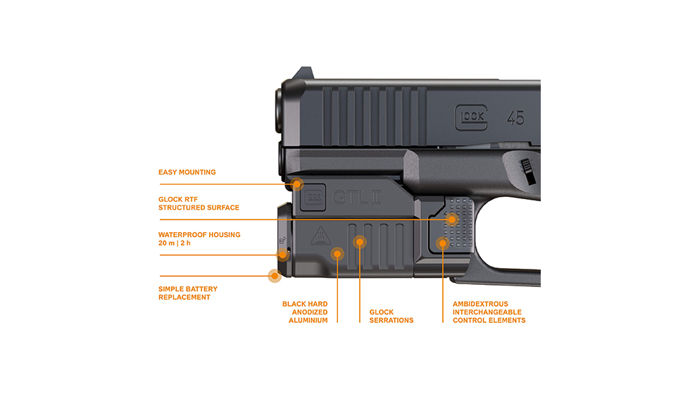 [新製品予約情報]GLOCK 純正タクティカルライト GTL II LEDライトモジュール 予約受付開始！ | サバゲー通販ショップ ...